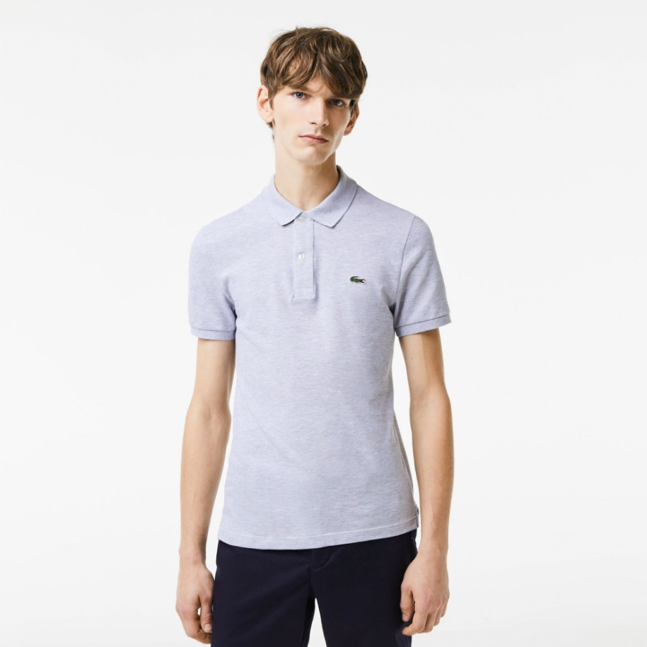Lacoste Ανδρική Polo Μπλούζα Petit Pique Slim Fit | Lacoste Greece ...