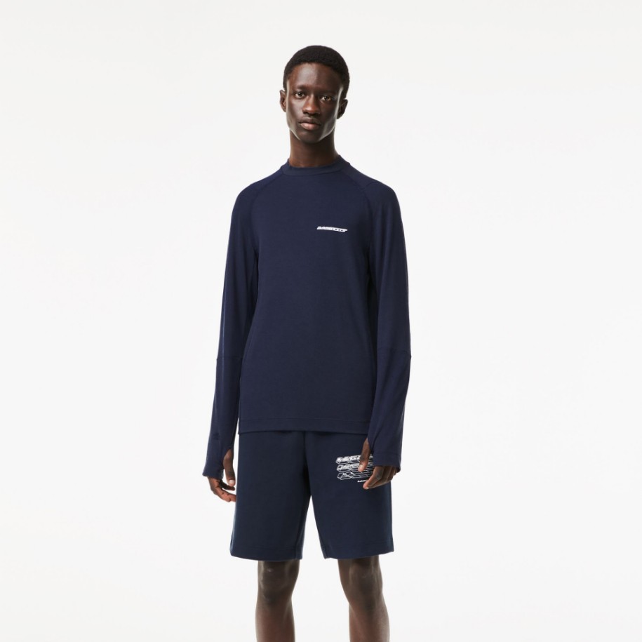 Ανδρικό Lacoste Branded Leg Σορτς | Lacoste Greece Online Boutique