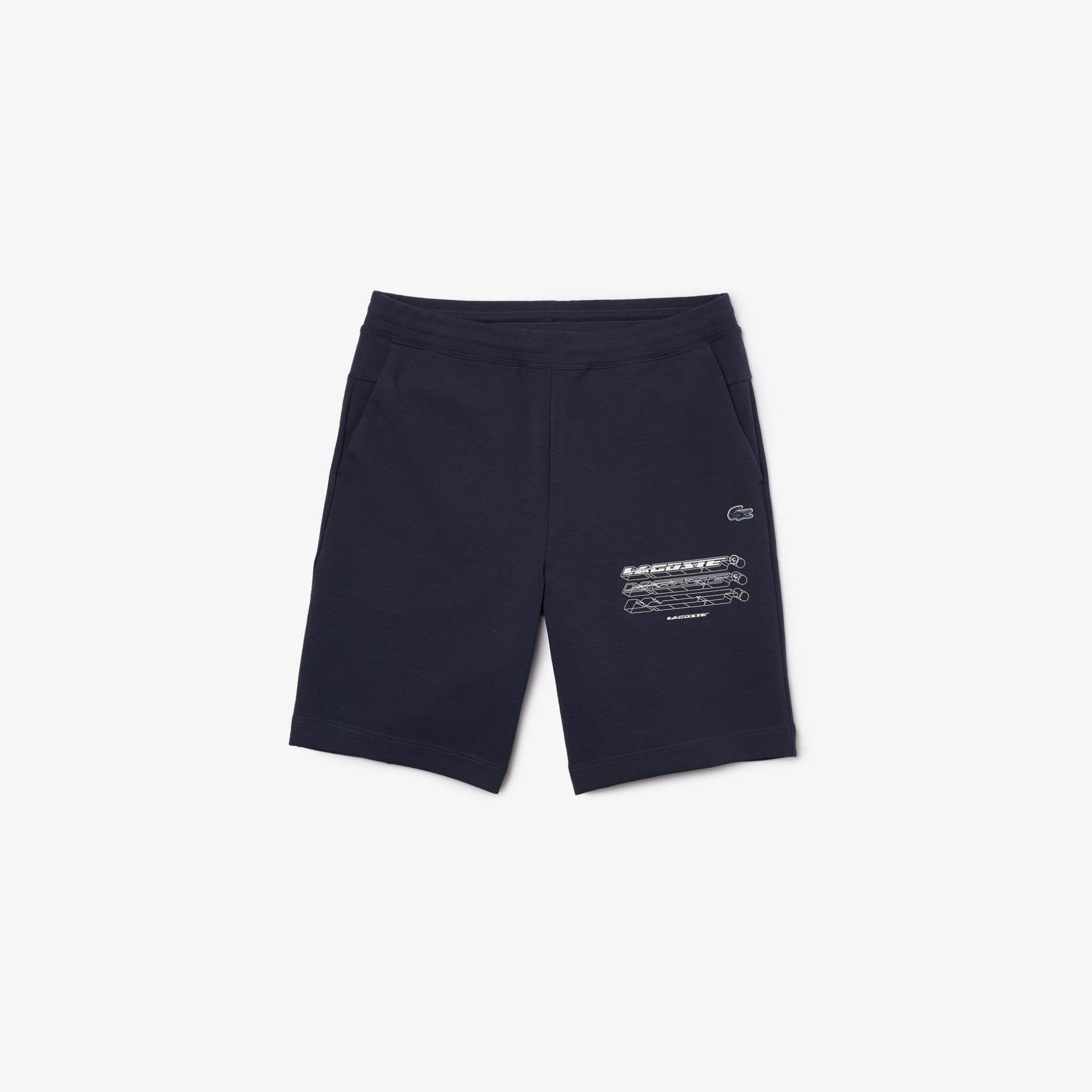 Ανδρικό Lacoste Branded Leg Σορτς | Lacoste Greece Online Boutique