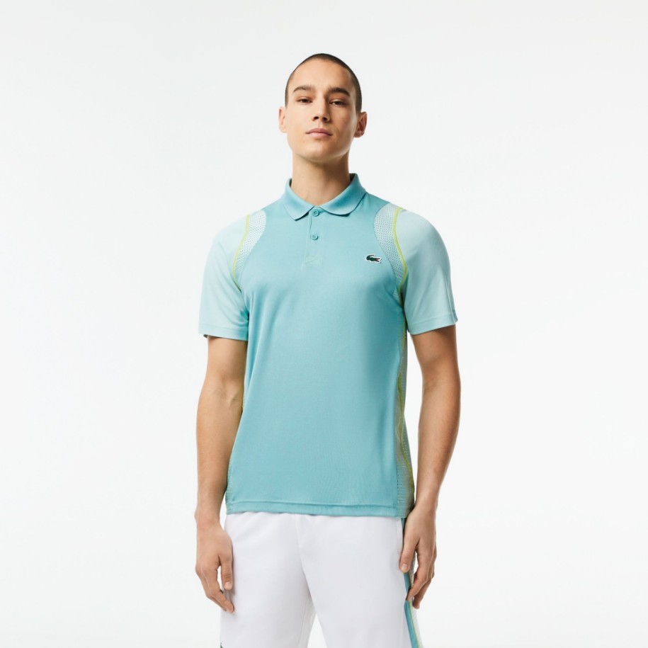 Ανδρική Lacoste Tennis Polo Μπλούζα από Ανακυκλωμένο Πολυεστέρα ...