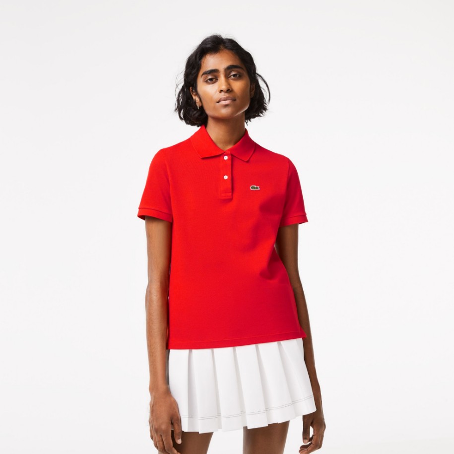 Γυναικεία Lacoste Petit Piqué Polo Μπλούζα Regular Fit | Lacoste Greece ...