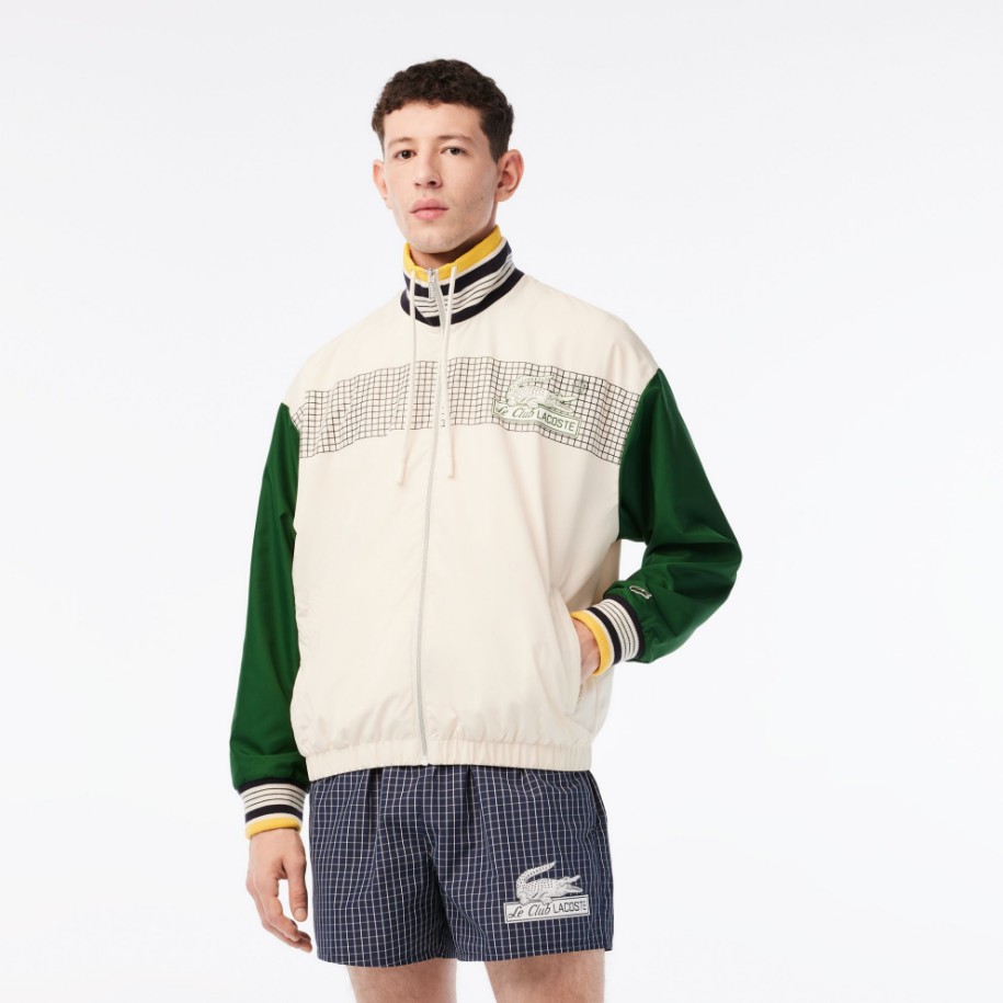 Ανδρικό Recycled Polyester Track Jacket | Lacoste Greece Online Boutique
