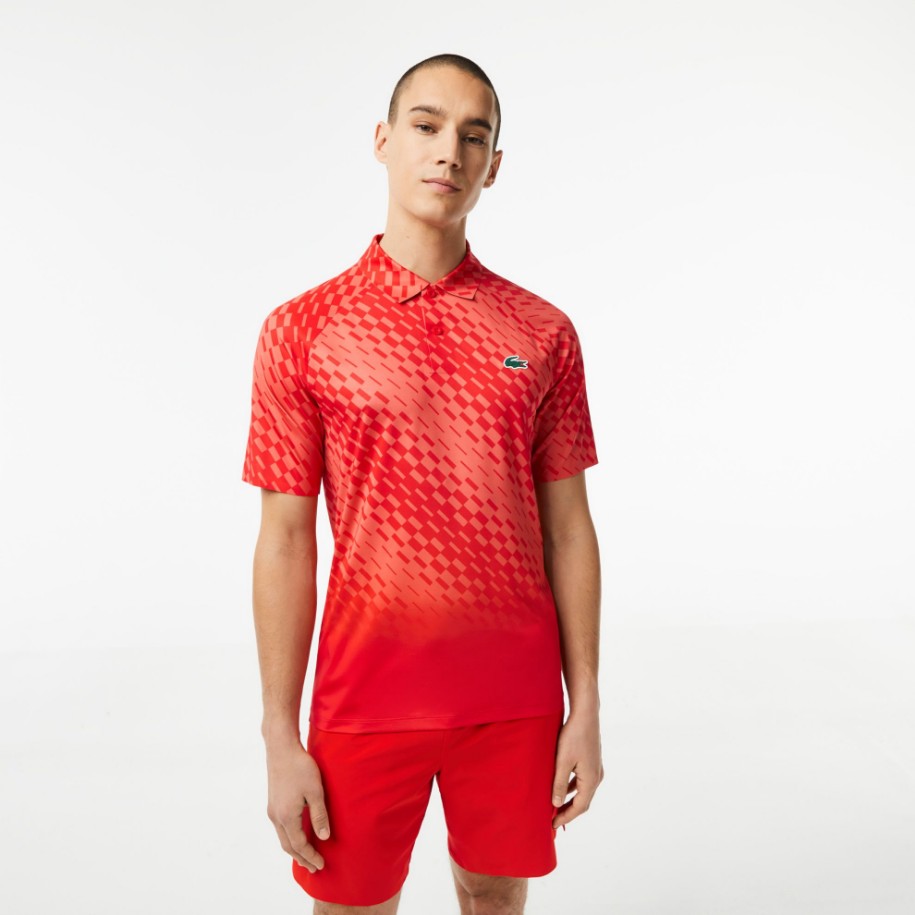 Lacoste Tennis x Novak Djokovic Player Version Polo Μπλούζα | Lacoste ...