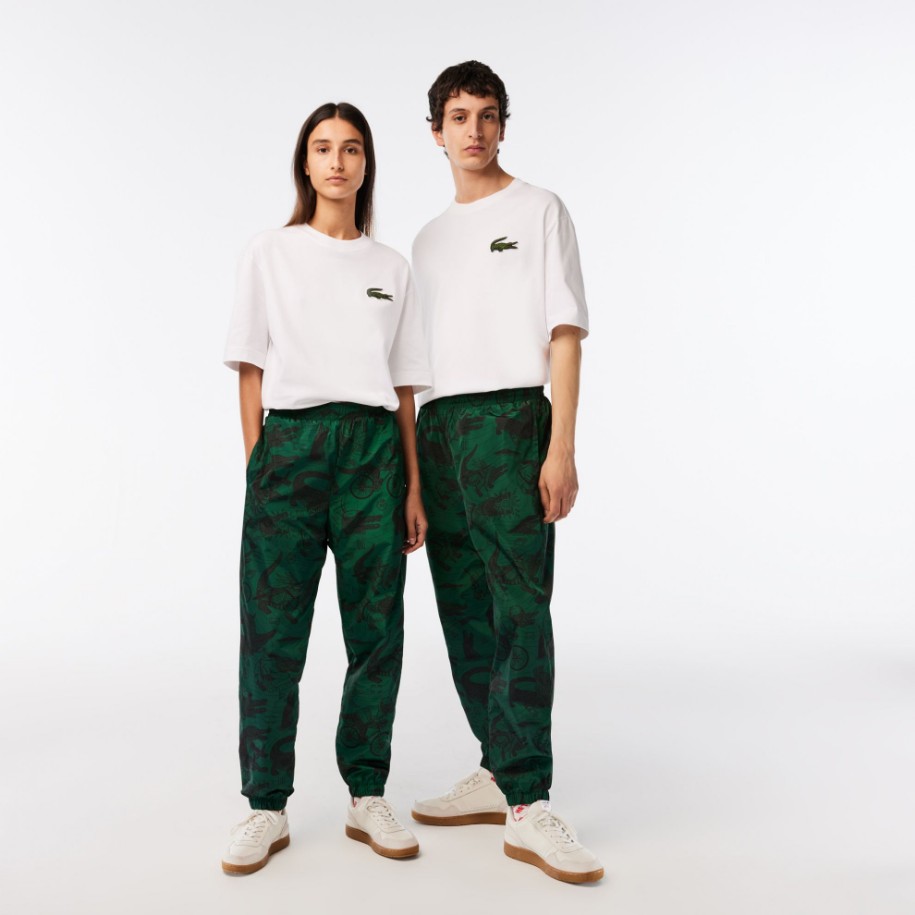 Unisex Lacoste x Netflix Printed Παντελόνι Φόρμας | Lacoste Greece ...