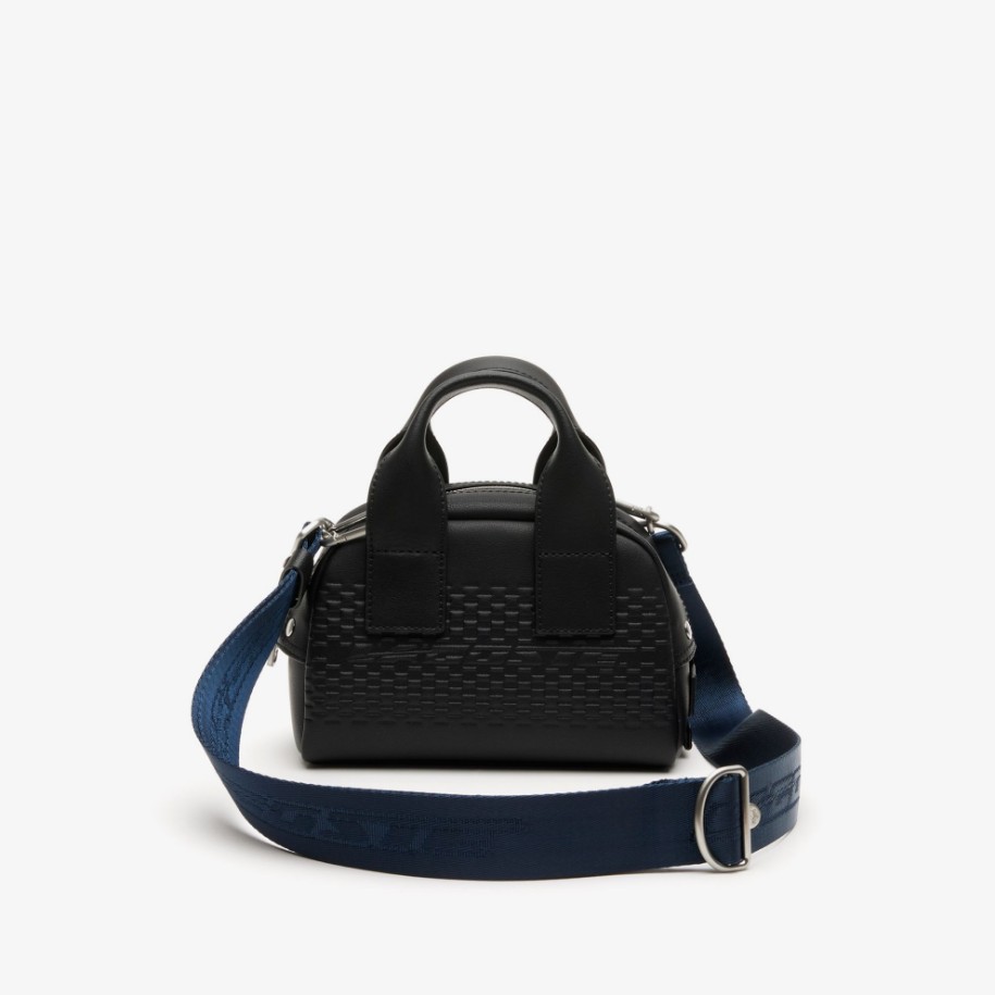 Unisex Lacoste Mini Δερμάτινη Τσάντα Bowling | Lacoste Greece Online ...