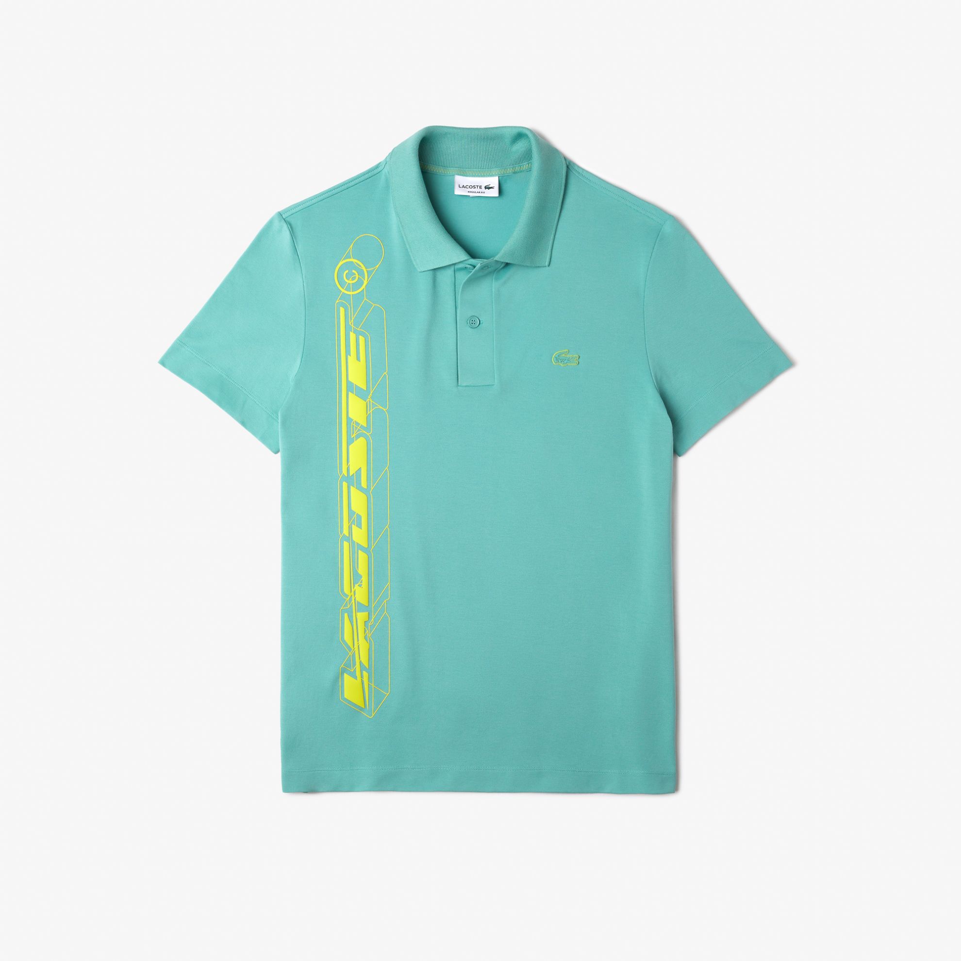 Ανδρική Lacoste Movement Polo Μπλούζα Signature 3D | Lacoste Greece Online Boutique