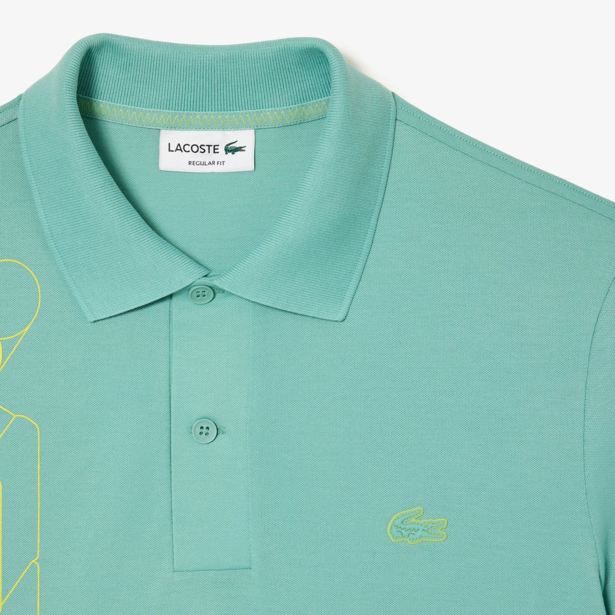 Ανδρική Lacoste Movement Polo Μπλούζα Signature 3D | Lacoste Greece ...