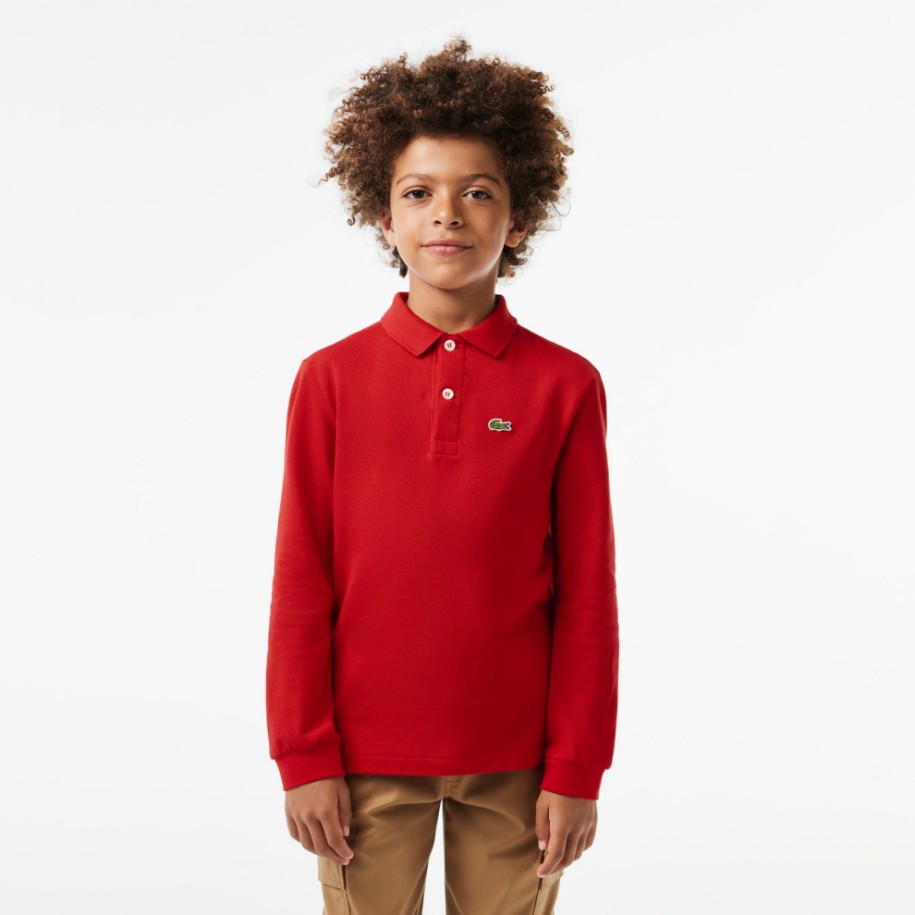 Παιδική Lacoste Petit Piqué Polo Μπλούζα Regular Fit | Lacoste Greece ...
