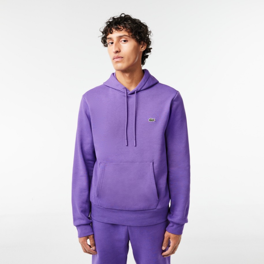 Ανδρικό Lacoste Βαμβακερό Jogger Φούτερ με Κουκούλα | Lacoste Greece ...
