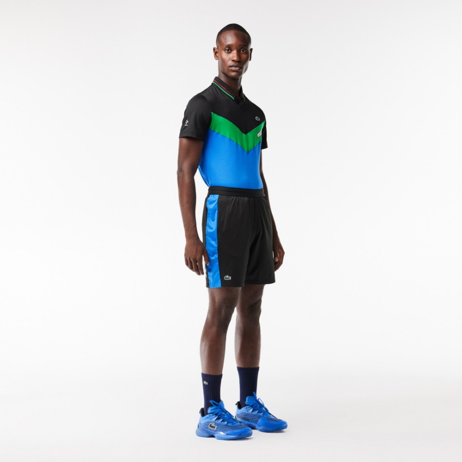 Lacoste Tennis x Daniil Medvedev Regular Fit Shorts | Lacoste Greece ...