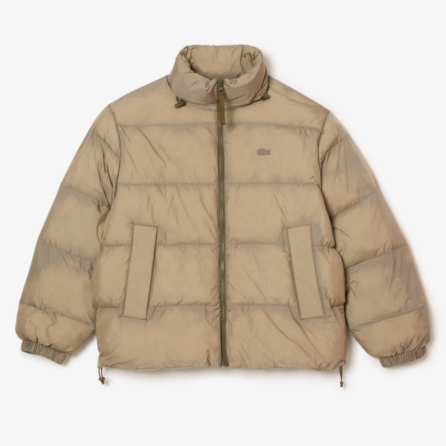 Ανδρικό Αδιάβροχο Κοντό Puffer Jacket | Lacoste Greece Online Boutique