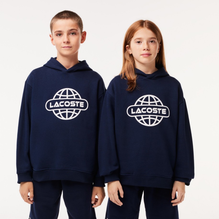 Παιδικό Printed Φούτερ με Κουκούλα | Lacoste Greece Online Boutique