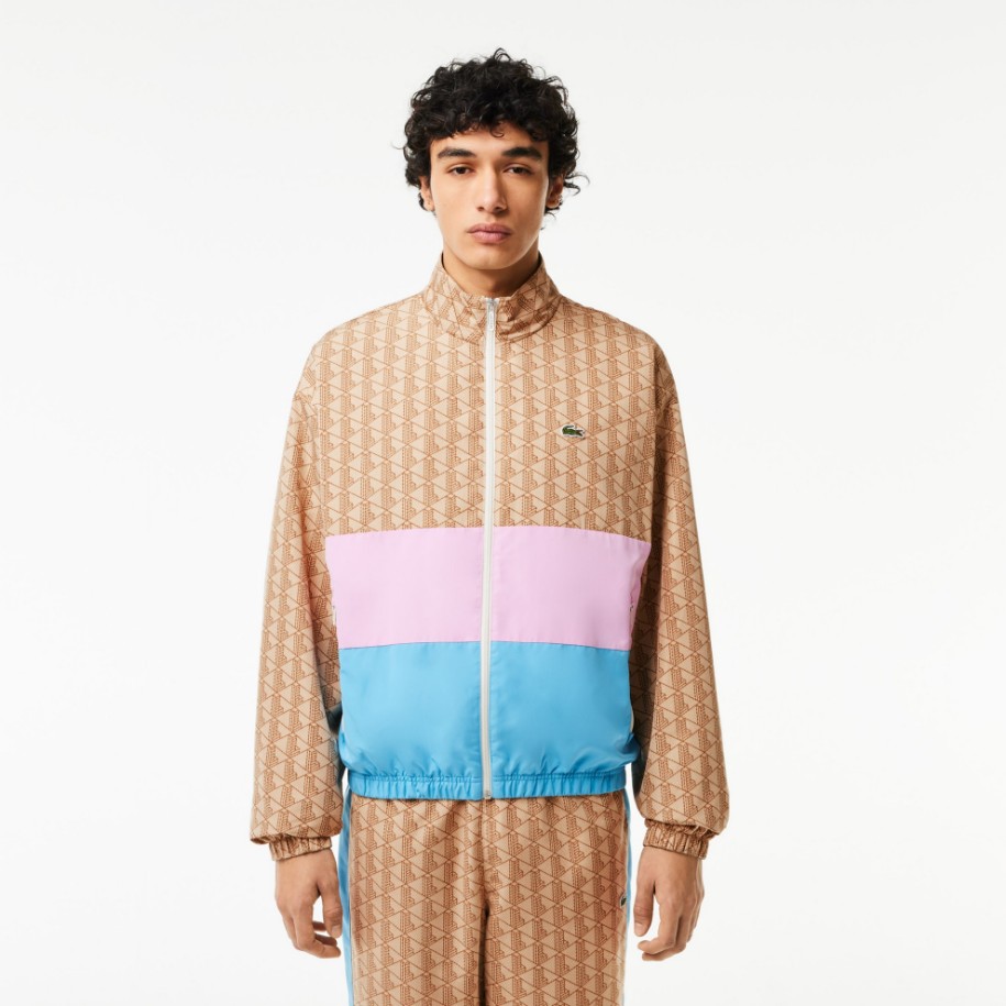 Ανδρικό Sportsuit Monogram Track Jacket | Lacoste Greece Online Boutique