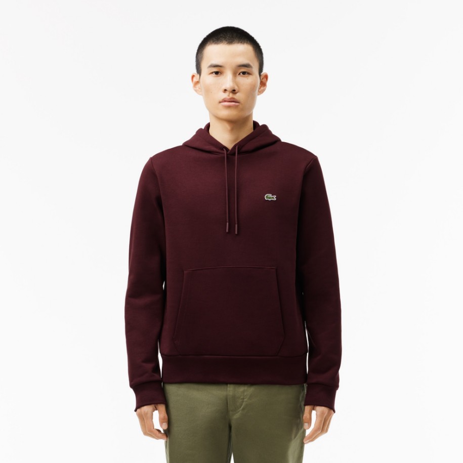 Ανδρικό Lacoste Βαμβακερό Jogger Φούτερ με Κουκούλα | Lacoste Greece ...