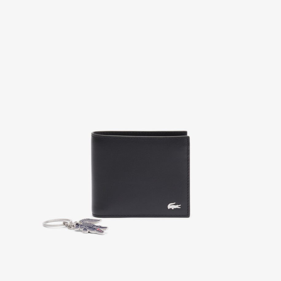 Ανδρικό Medium FG Δερμάτινο Key Holder Billfold | Lacoste Greece Online ...