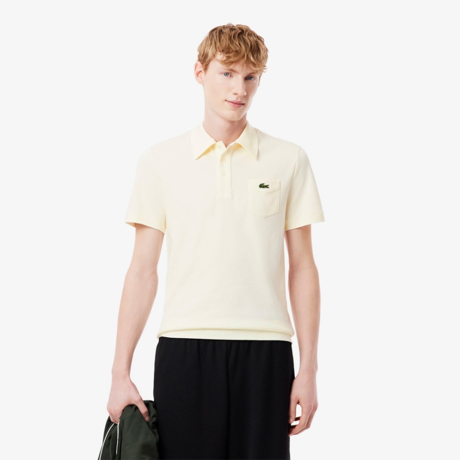 Ανδρική Cotton Polo Μπλούζα Slim Fit | Lacoste Greece Online Boutique