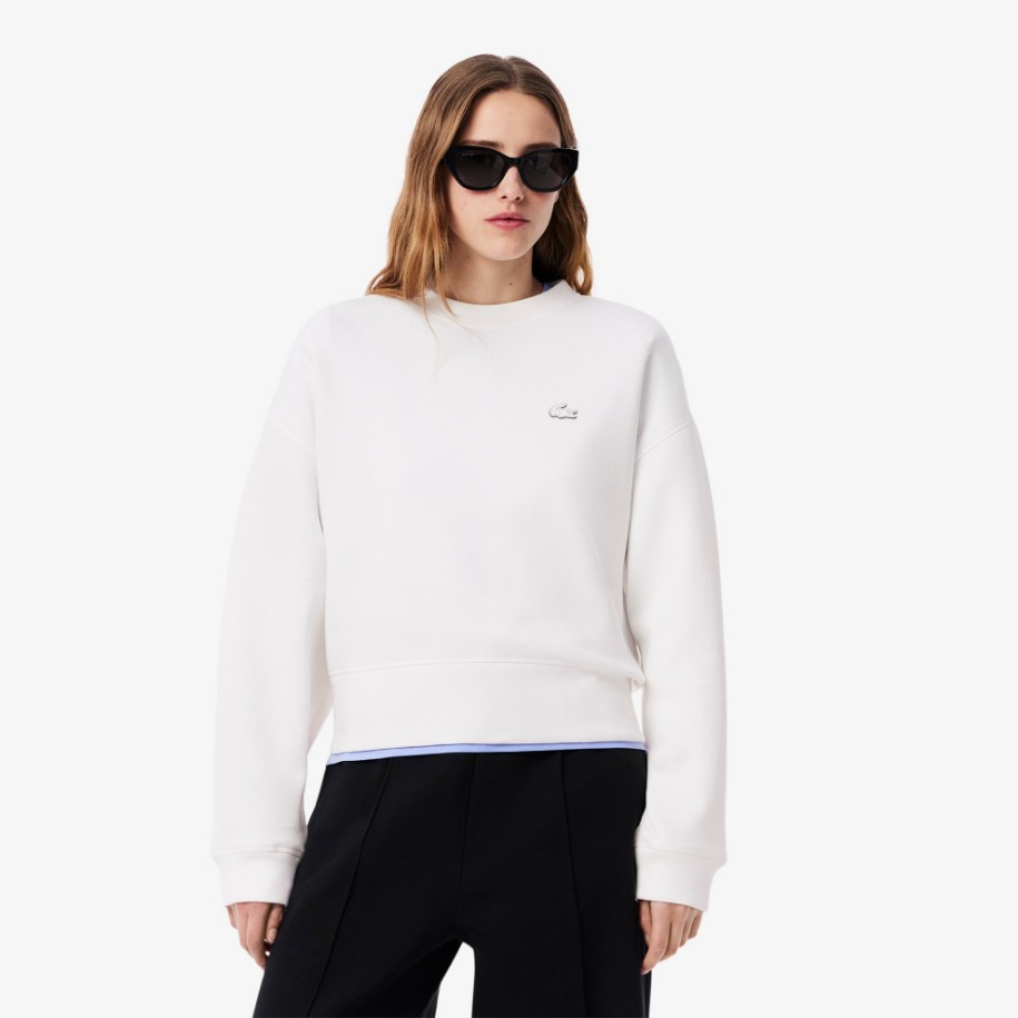 Γυναικείο Lacoste Print Back Φούτερ | Lacoste Greece Online Boutique