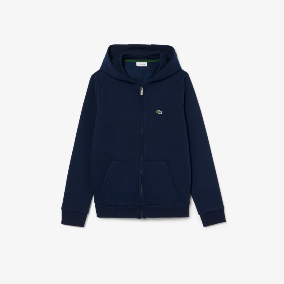 Παιδικό Fleece Zip-Up Hoodie | Lacoste Greece Online Boutique